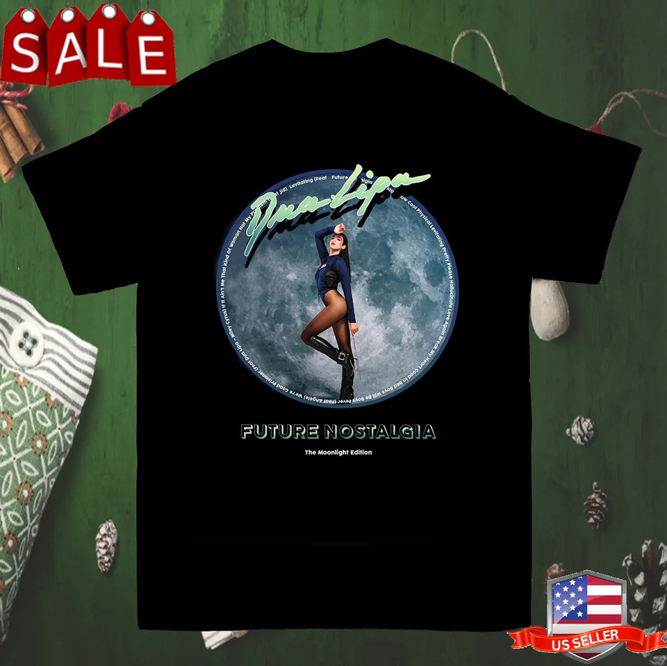 Dua Lipa Future Nostalgia Moonlight Edition T Shirt F… - Gem