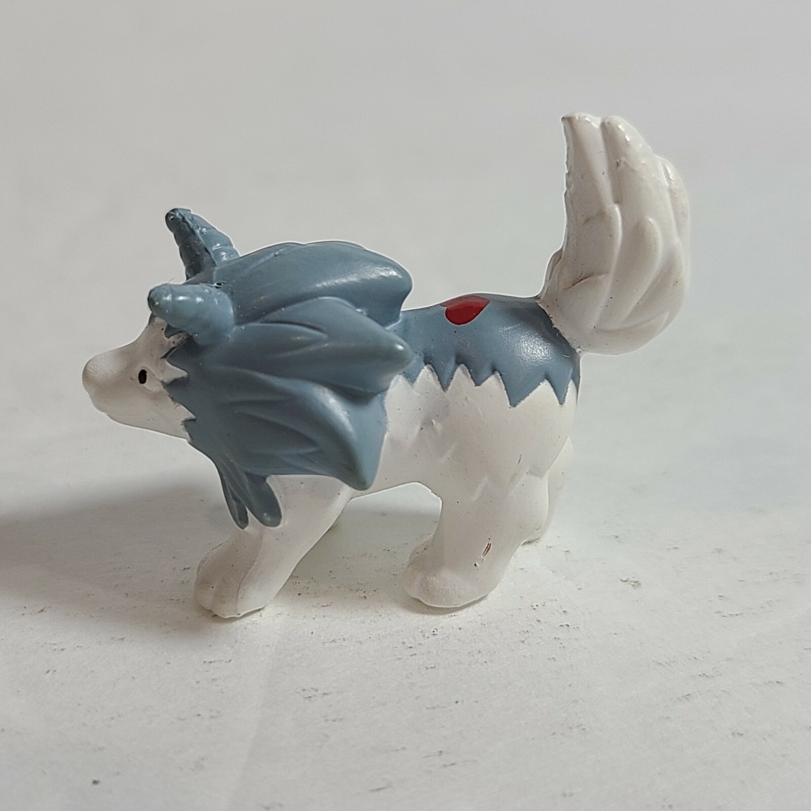 1999 Monster Rancher 1.25" Young Baby Gray Wolf Mini Figure T.C.D.T ...