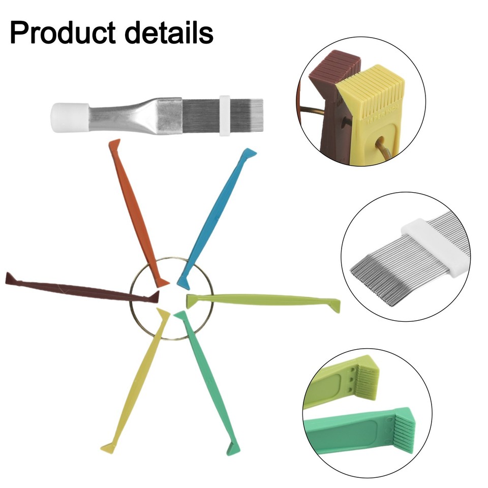 Cooler Repair Combs Air Conditioner Fin Household Plastic + Metal Sets ...