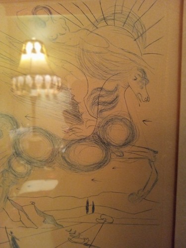 An Original Salvador Dali Pegasus In Flight With Angel Etching | eBay