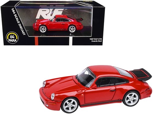 1987 RUF CTR Guards Red 1/64 Diecast Model Car by Paragon Models | eBay