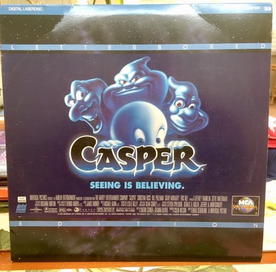 CASPER LETTERBOXED LASER DISC "Seeing is Believing" | eBay