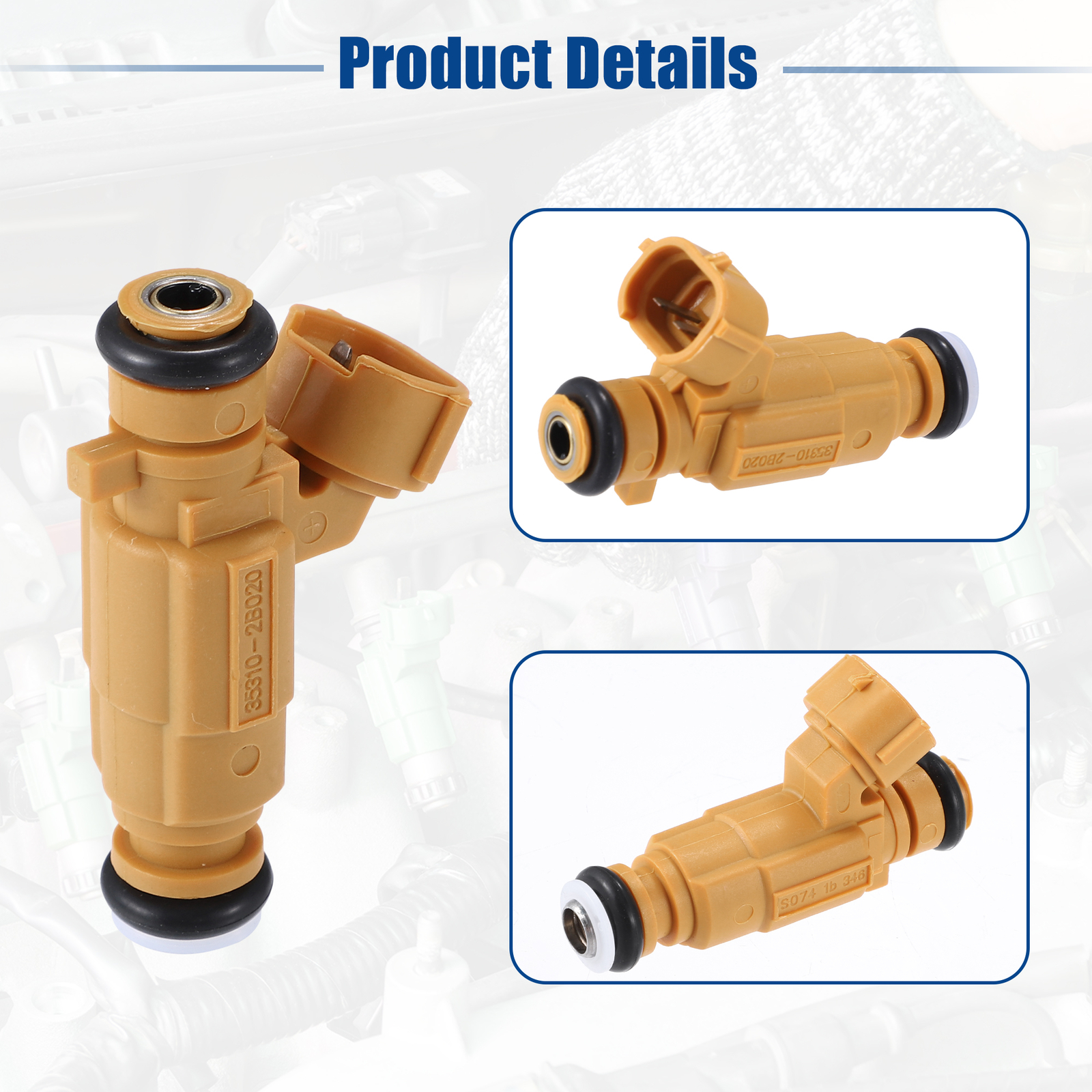 4pcs 35310-2B020 Car Fuel Injector Nozzle for Kia Rio III UB 1.4L CVVT 2011-2018 | eBay