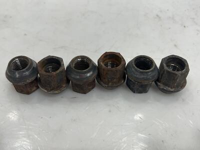 Wheel Lug Nut Set (6) Dodge Fits Dakota Commander Wrangler Chrome Cap ...