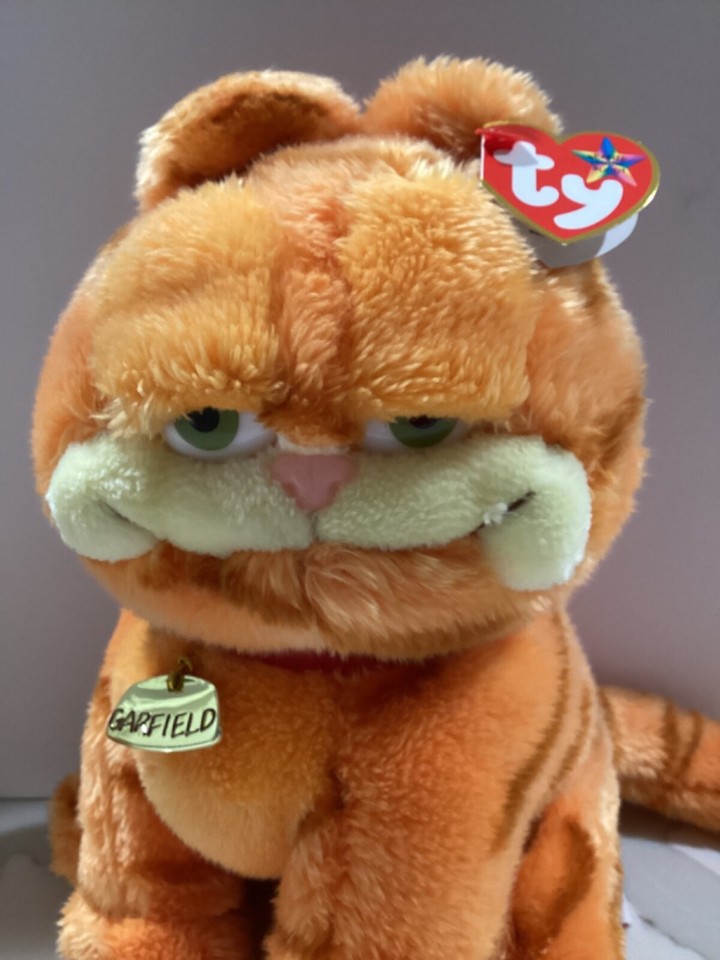 Ty 2004 GARFIELD the CAT Beanie Buddy from the Garfield the Movie - 10 ...