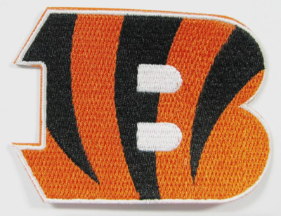 CINCINNATI BENGALS - TEAM LOGO - NFL FOOTBALL - Embroidered Iron On/Sew ...