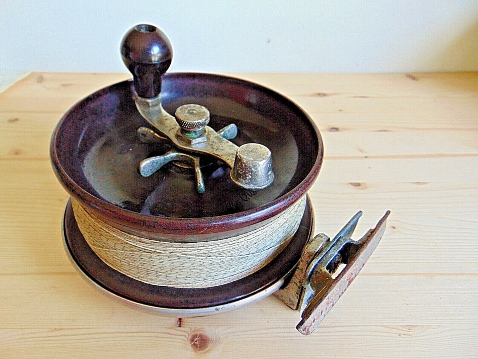 VINTAGE CHARLES ALVEY & SON SURF CHAMPION FISHING REEL | eBay