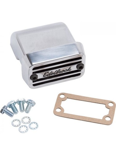 Edelbrock Valve Cover Breather Elite Series Bolt-On Side-Mount ...