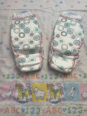 Vintage Mexico Goodnites Pull-Ups Diapers - 2 Pack Discreet Ship- *Very ...
