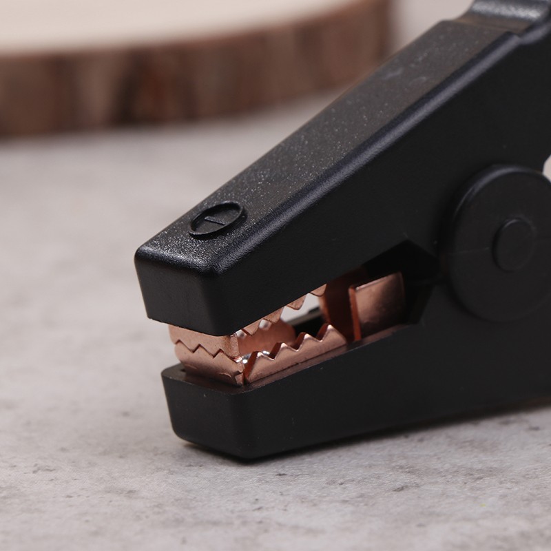 2Pcs 100A Crocodile Alligator Clips Car Battery Chargers Insulated ...