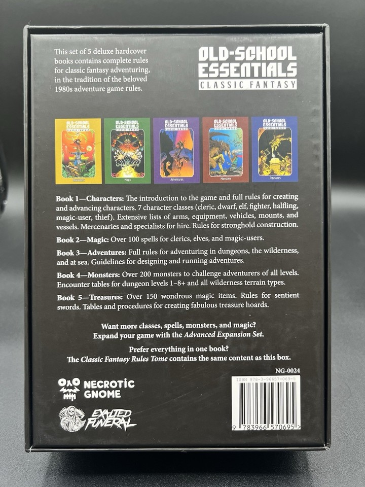 Old School Essentials: Classic Game Set - Box Set | eBay