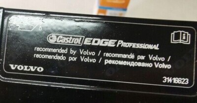 GENUINE OEM VOLVO OIL INFORMATION LABEL STICKER DECAL 31416623 | eBay UK