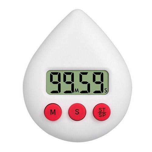 DIGITAL KITCHEN TIMER Waterproof Three Color Energy Saver Digital Timer ...