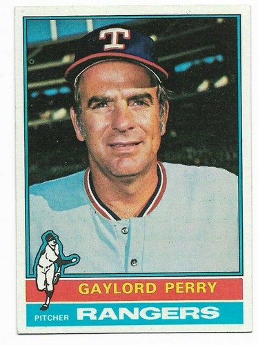 1976 Topps #55 Gaylord Perry, Texas Rangers | eBay