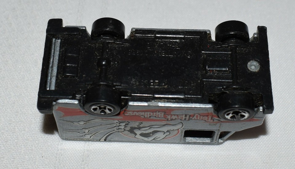 1988 Hot Wheels Silver Tony Hawk Birdhouse Van, Made in Thailand | eBay