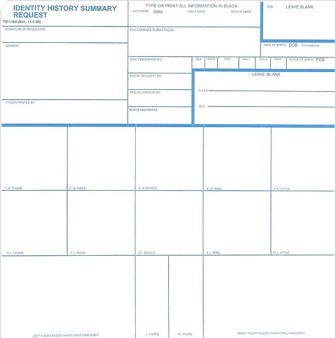 FD-1164 Fingerprint Kit, Full Size | eBay