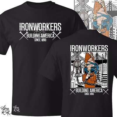 IRONWORKER T-SHIRT | WELDER T-SHIRT| BLUE COLLAR T-SHIRT| IRONWORKER ...