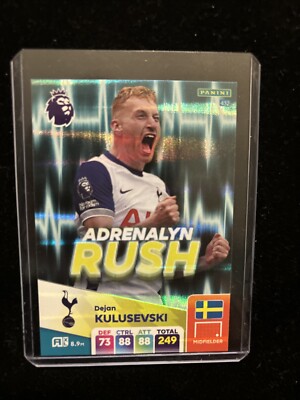 panini adrenalyn xl premier league 2025 Adrenalyn Rush Dejan Kulusevski ...