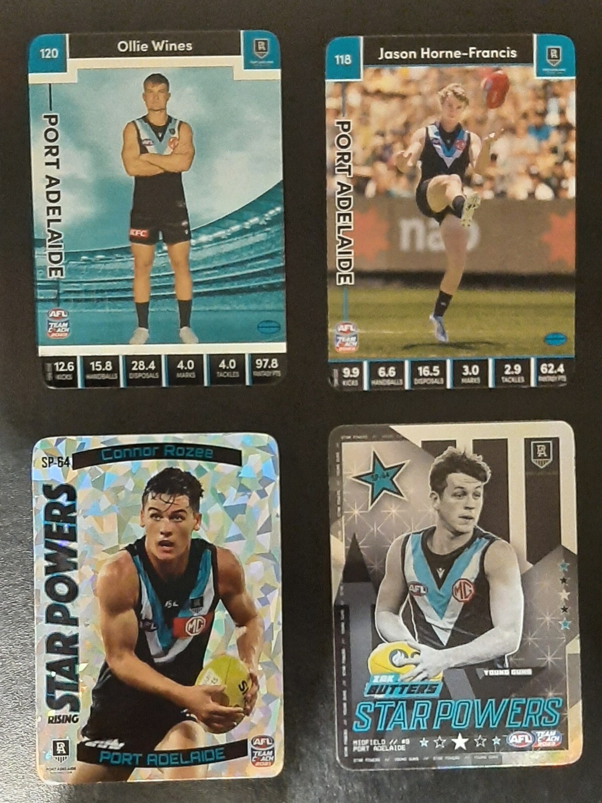 4 Trading AFL Football Cards,2021, 2023, Port Adelaide | eBay Australia