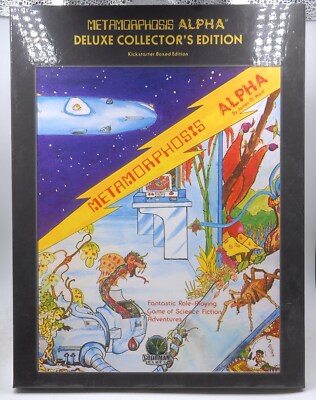 Metamorphosis Alpha Deluxe Hardcover Collector's Edition James M. Ward ...