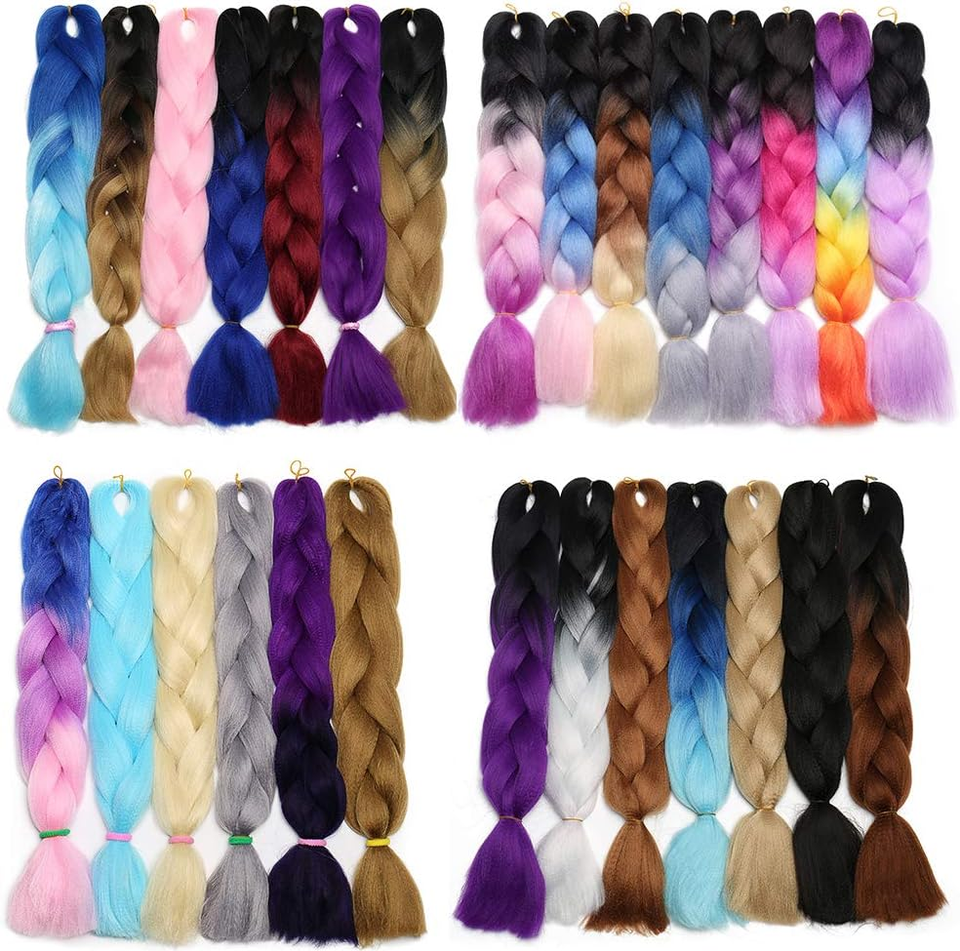 Extension Sintetiche Capelli Ricci Stile Afro Fibre Marley Braiding ...