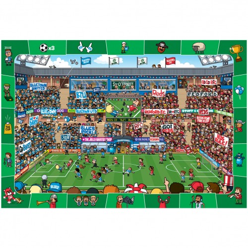 Puzzle - Football - Spot And Find - 100 Pieces | eBay