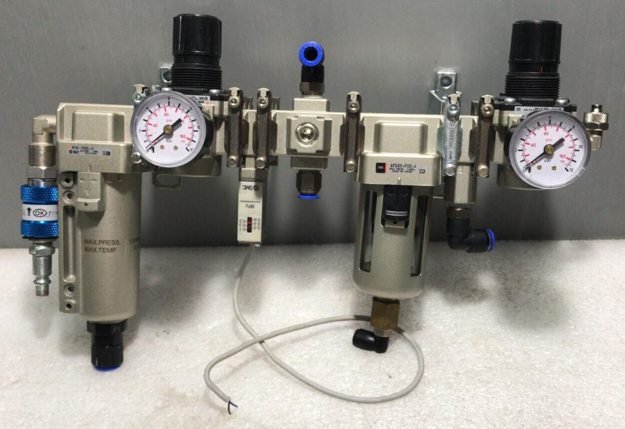 SMC AF30-F02D-2 / AFD30-F02-J / IS10M-30-6L PRESSURE SWITCH / AR25-F02 ...