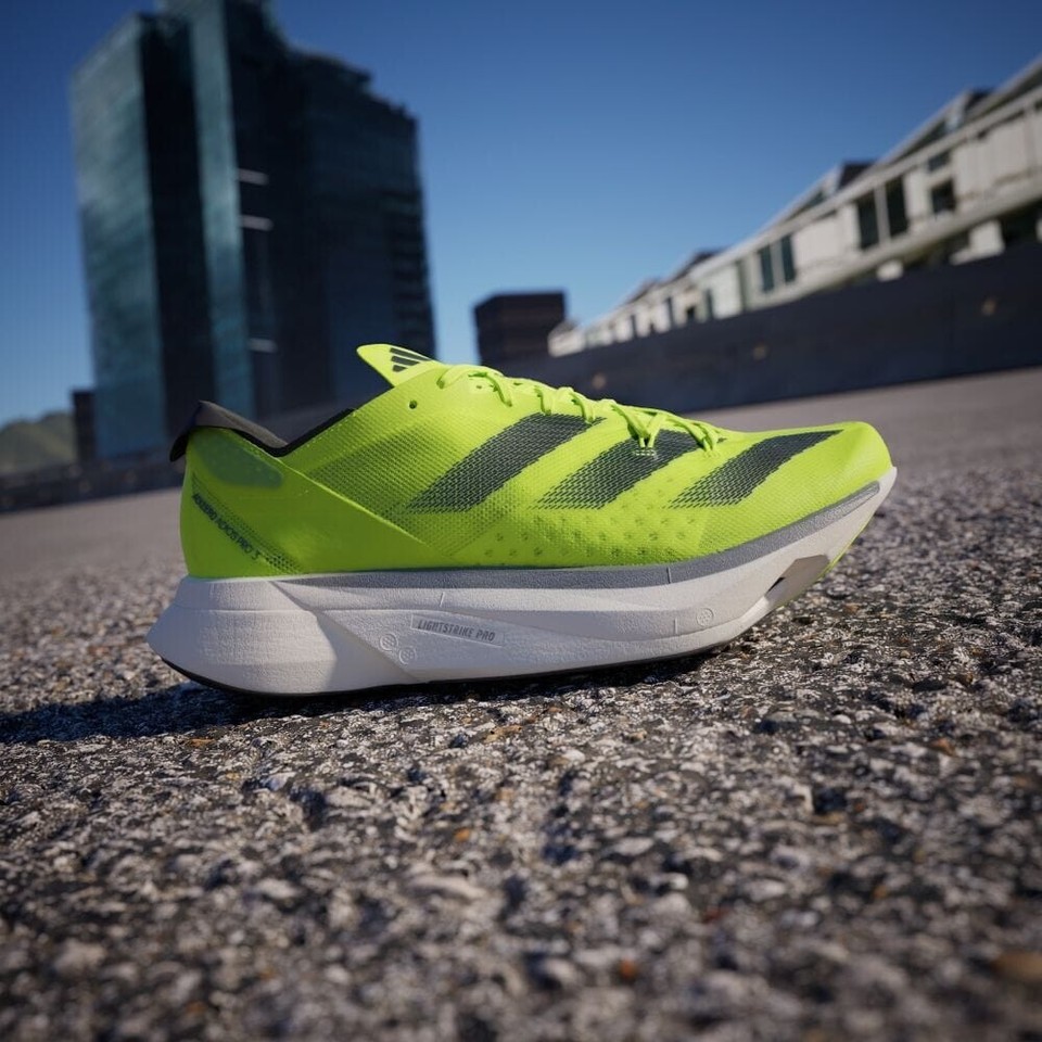 adidas ADIZERO ADIOS PRO 3 M Rucid Lemon Black IE1052 US Men's 7-11 NEW ...