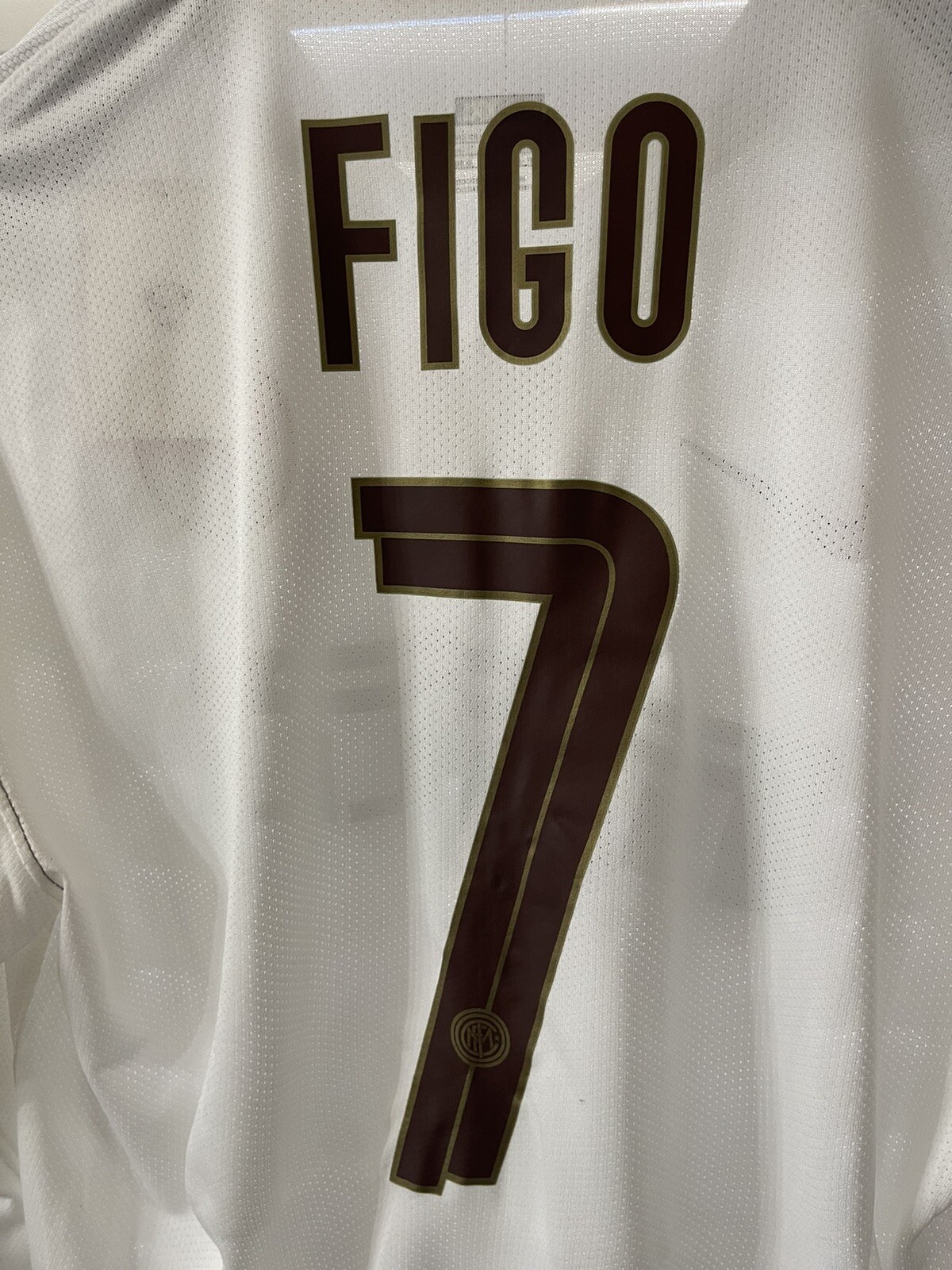 Italy Inter Milan Nike Luis Figo Portugal CL Football Shirt Football ...