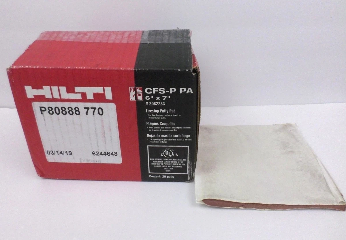 Hilti Firestop Putty