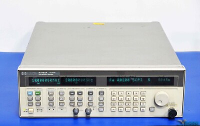 HP 83752A Synthesized Sweeper 0.01 GHz to 20 GHz with Options 1E1 and ...