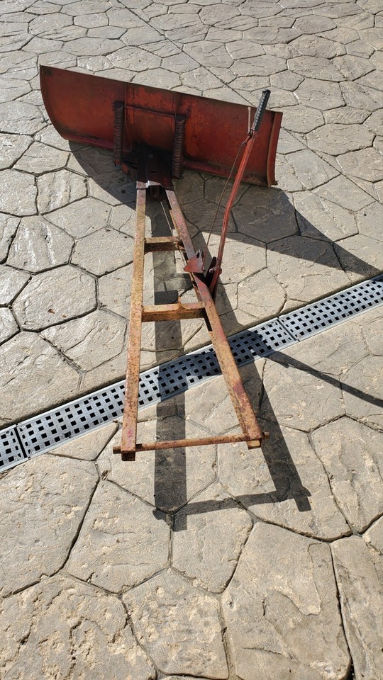 Wheel Horse Short Frame Snow / Dozer Plow Blade. Complete. | eBay