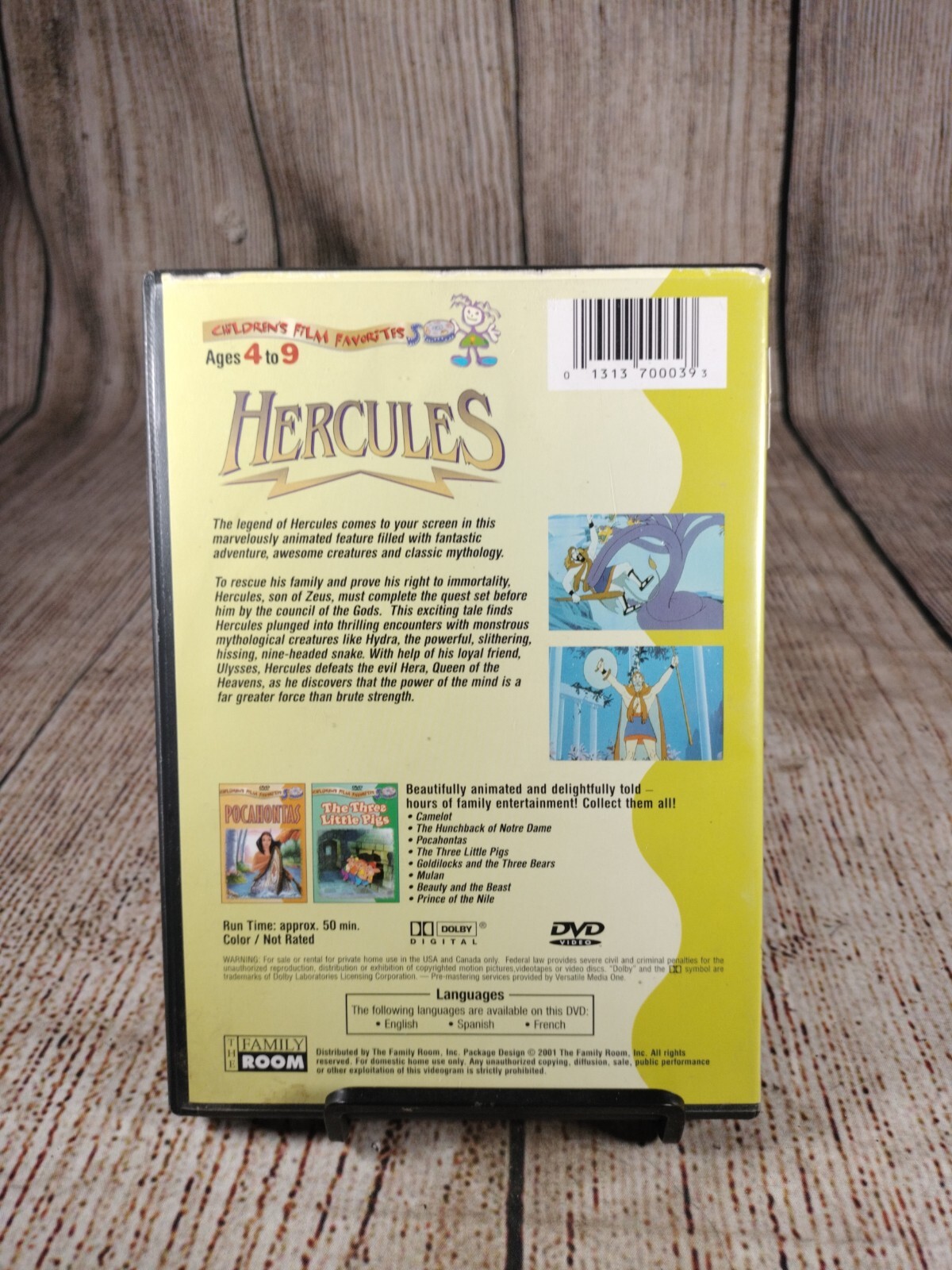 Hercules (DVD, 2001, Children's Film Favorites) | eBay