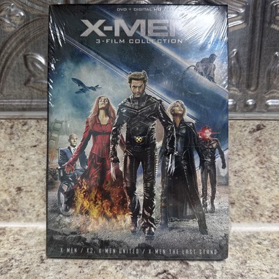 X-Men DVD 3-Film Collection X-Men, X-Men United, X-Men The Last Stand ...