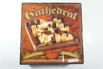 Cathedral Medieval Game of Strategy and Skill Vintage Wooden, Fast 2-4 ...