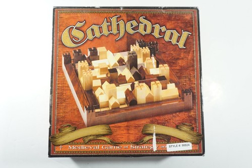Cathedral Medieval Game of Strategy and Skill Vintage Wooden, Fast 2-4 ...