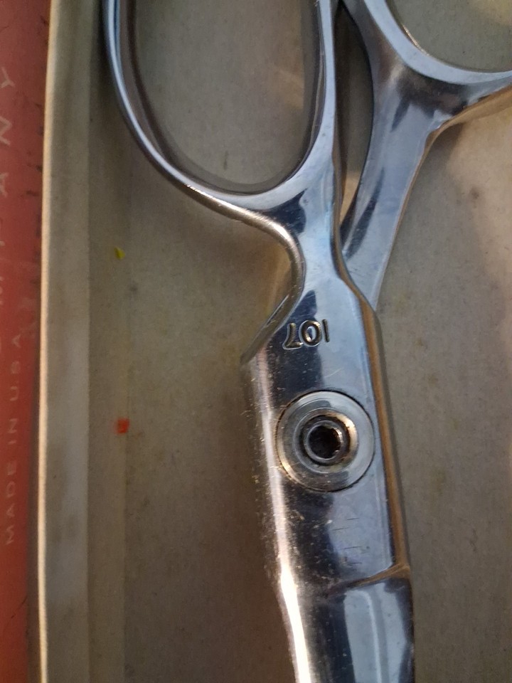 Vintage Singer Pinking Shears Scissors in Original Box USA | eBay