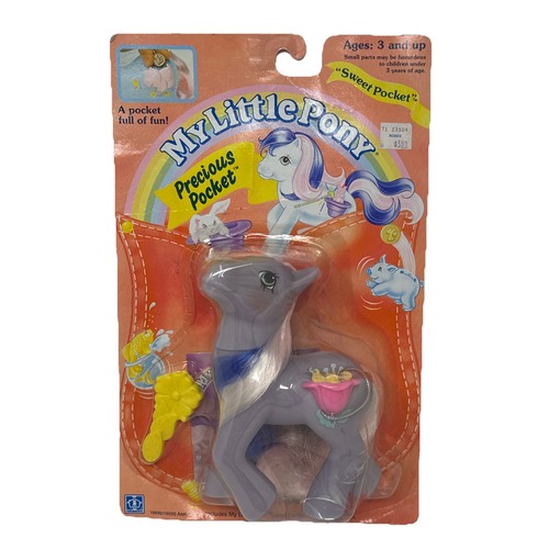 1990 Sealed My Little Pony Precious Pocket Sweet Pocket NOC Sealed | eBay