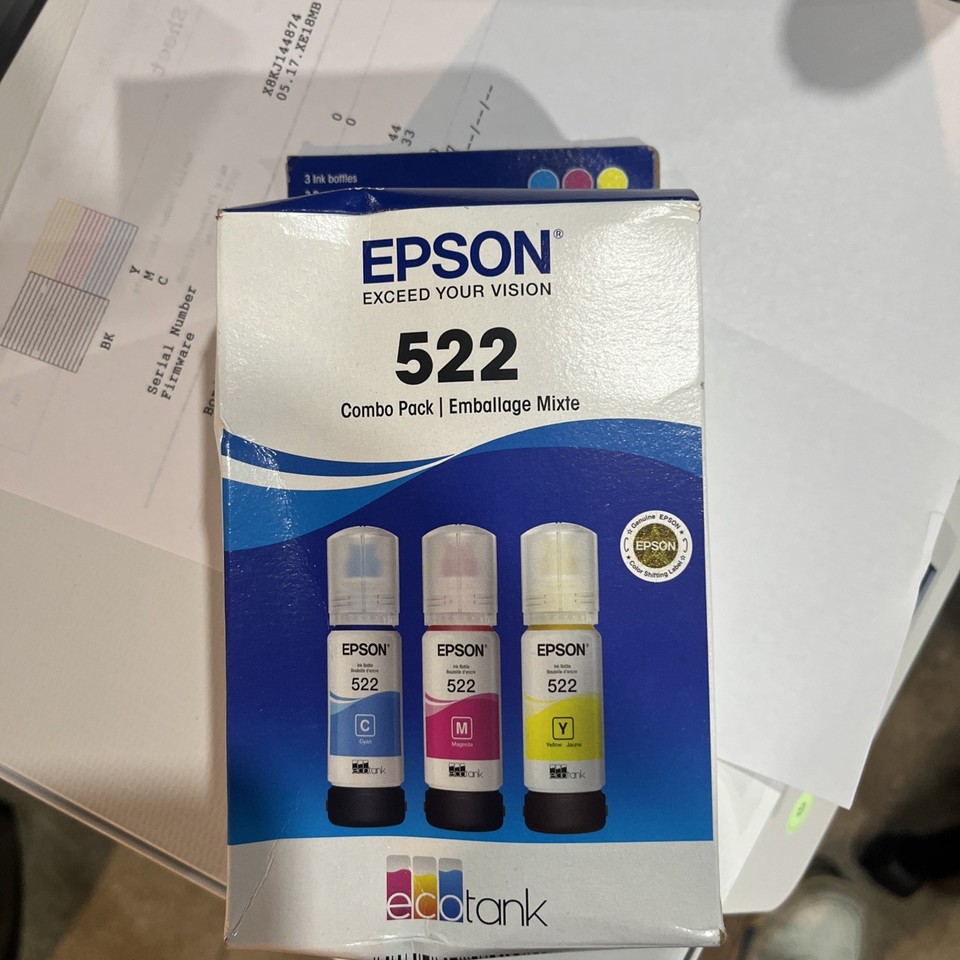 Epson EcoTank ET-2800 Printer + Extra Ink - Only 77 page Count! | eBay