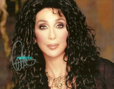 CHER #1 REPRINT PHOTO 8X10 SIGNED AUTOGRAPHED PICTURE MAN CAVE ...