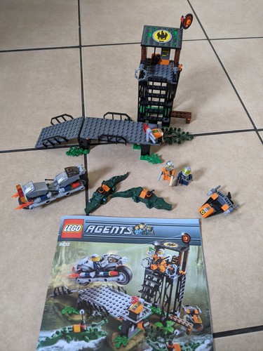 Lego Agents 8632 Mission 2: Swamp Raid Complete with minifigures ...