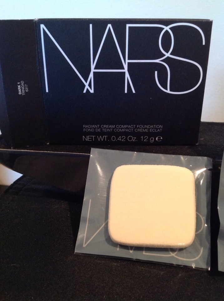 NARS Radiant Cream Compact Foundation Refill Foundation DARK1 TRINIDAD ...