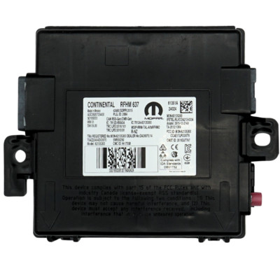 Brand New Unused 2022-2025 RAM Promaster RFH Hub Keyless Entry Control ...