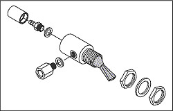 Cup Fill Toggle Valve (gray) | eBay