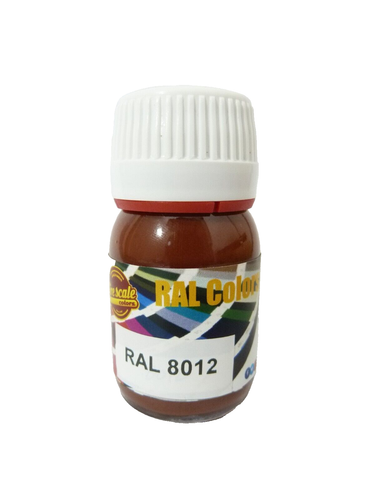 Fire Scale Modeler RAL 8012 acrylic lacquer hobby paint. Airbrush ready ...