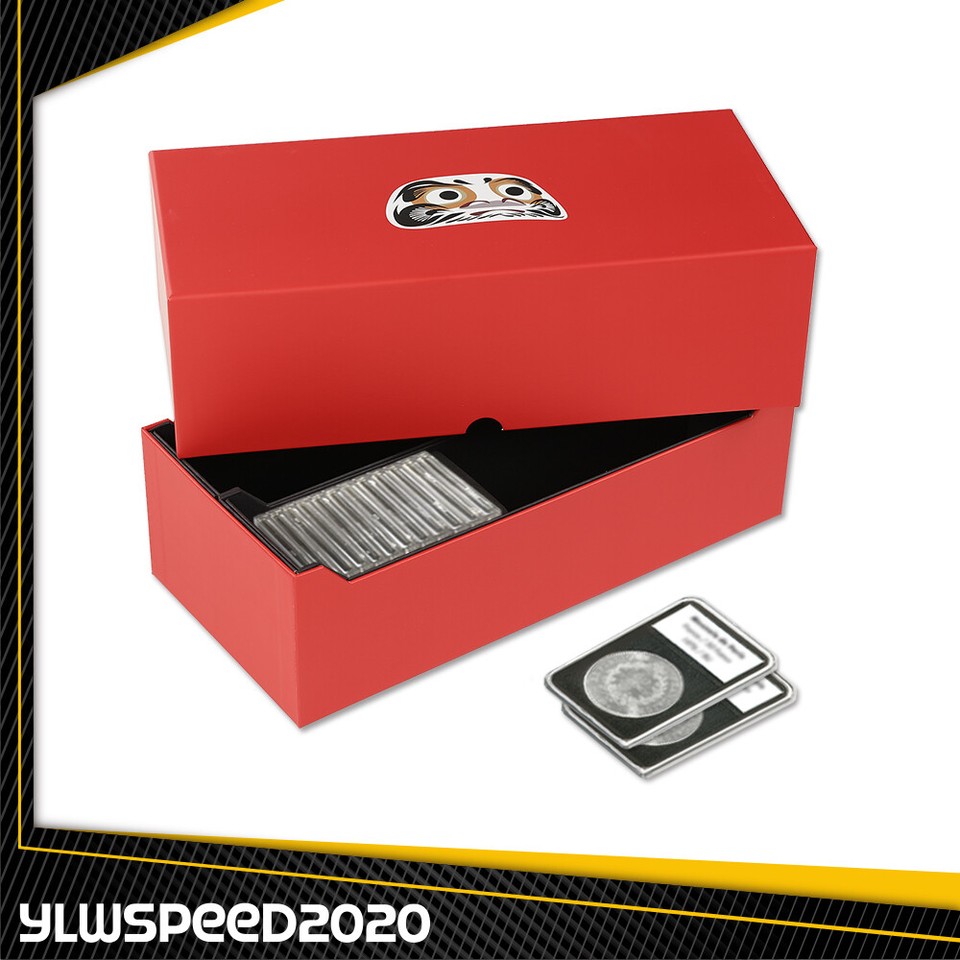 Coin Slabs Storage Box Intercept Shield Fit For 50 Certified PCGS NGC ...