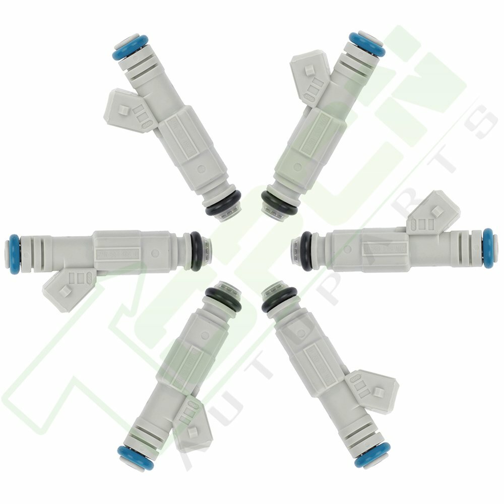 6Pcs Fuel Injectors For Mazda B4000 Ford Ranger 4.0L 1998 1999 2000 ...