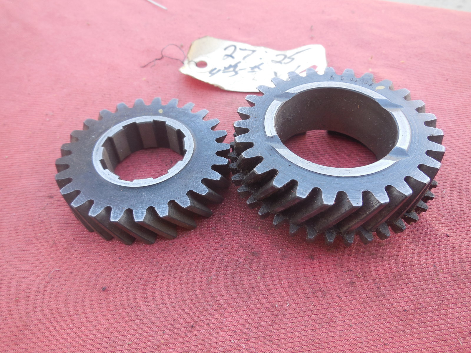 Porsche 911 901 transmission gear set (4th & 5th speed) V 27:25 # 7 ...