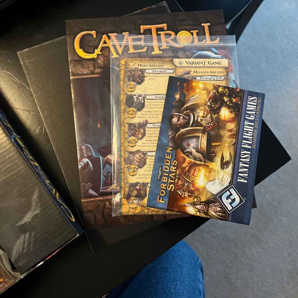 Cave Troll Board Game. Fantasy Flight Games | eBay