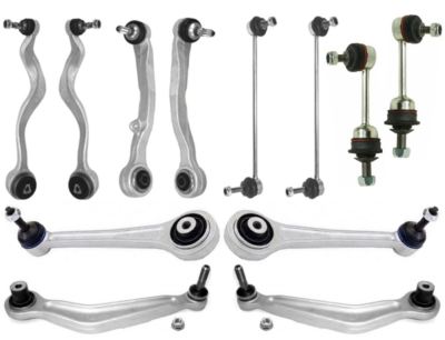 BMW 5 SERIES E61 SUSPENSION ARM + TIE ROD END & LINK FRONT & REAR 3YEAR ...